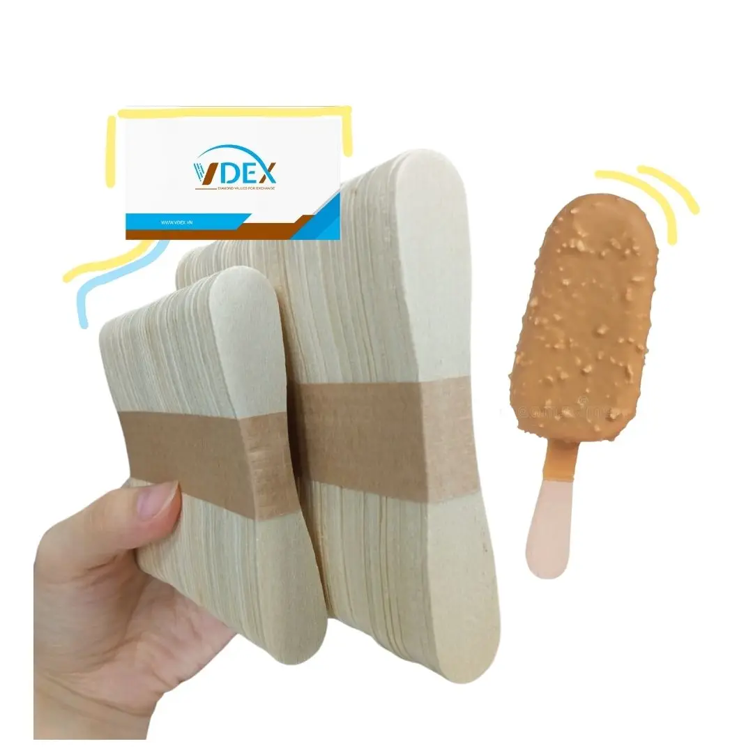 Non - Print Paddle Ice Cream Stick for Making Ice Cream Popsicle ...