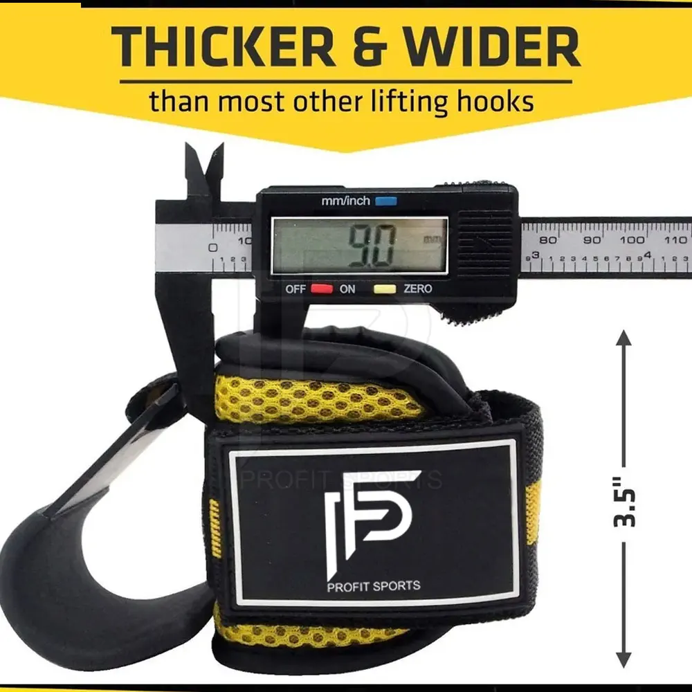 Weightlifting Hooks Strength Training Heavy Duty Hooks Training Straps ...