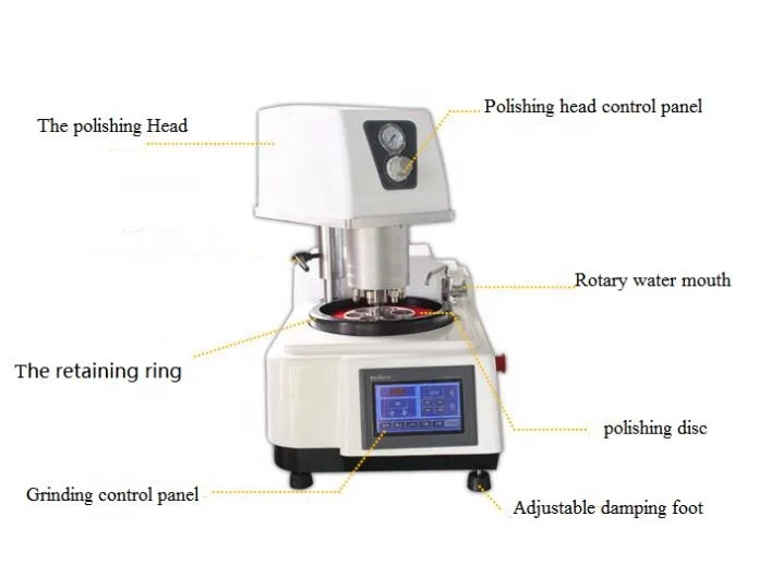 Fmp-3000 Metal Specimen Preparation Metallographic Sample Grinding And ...