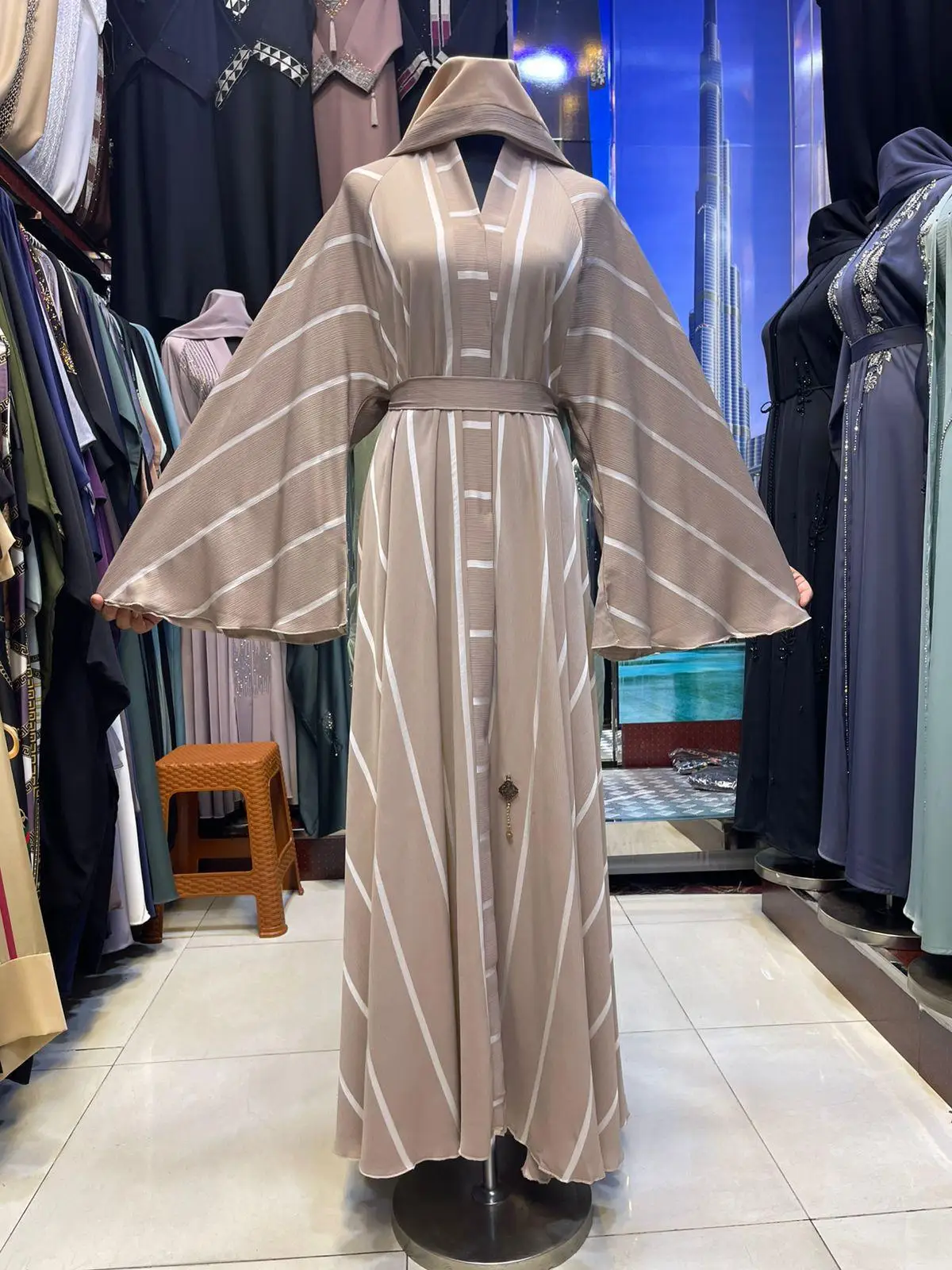 2024 Dubai Beautiful Black Traditional Islamic Clothing for Women Saudi ...