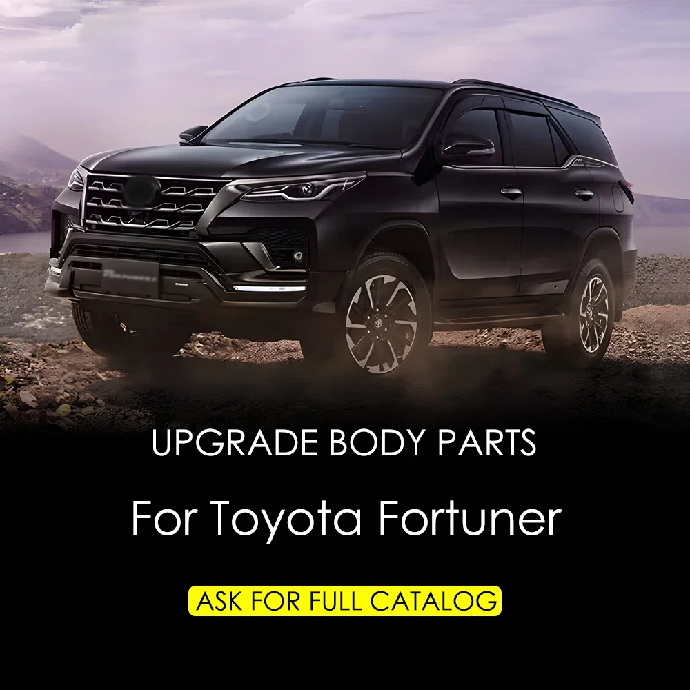 MUSUHA Front Bumper for Toyota Fortuner Body Kit 2016 2017 2018 2019 ...