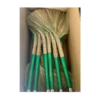 Wholesale Cheap Price Durable Natural Grass Broom Coconut Brass Broom ...