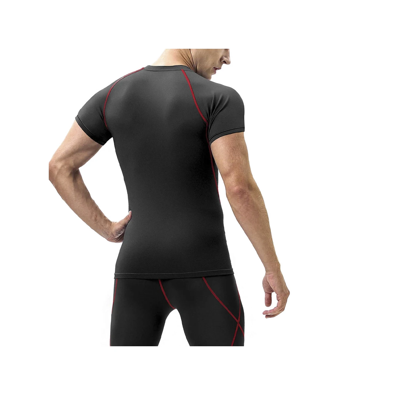 High Performance Compression T-Shirts for Men's Gym