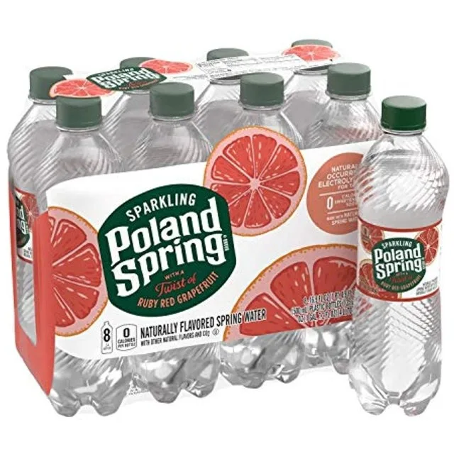 Poland Spring 100% Natural Spring Water/premium Pure Life Water Bottles ...
