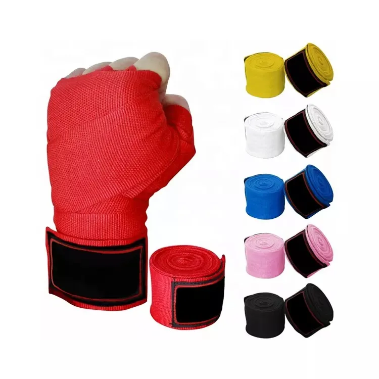 Hot Sale Customized Logo Elastic Boxing Hand Bandage Mma Training ...