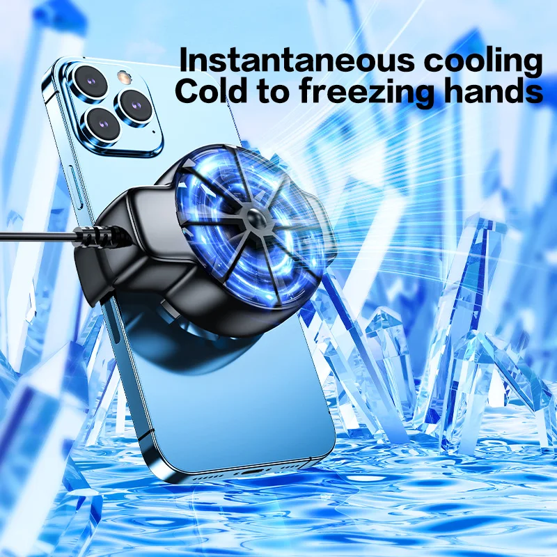 DY68 Game Cooler - Portable Phone Gaming Radiator with RGB