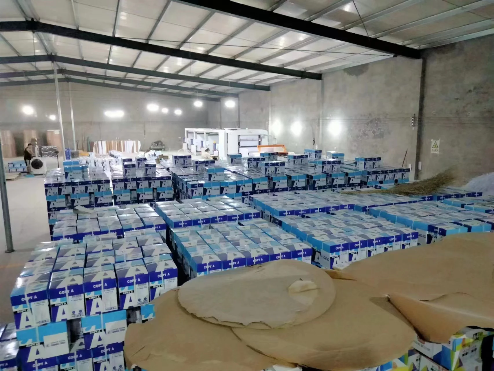 White Double A A4 Size Copy Paper With 70gsm,75gsm,80gsm (500 Sheets Per Pack) - Buy Paper A4 ...