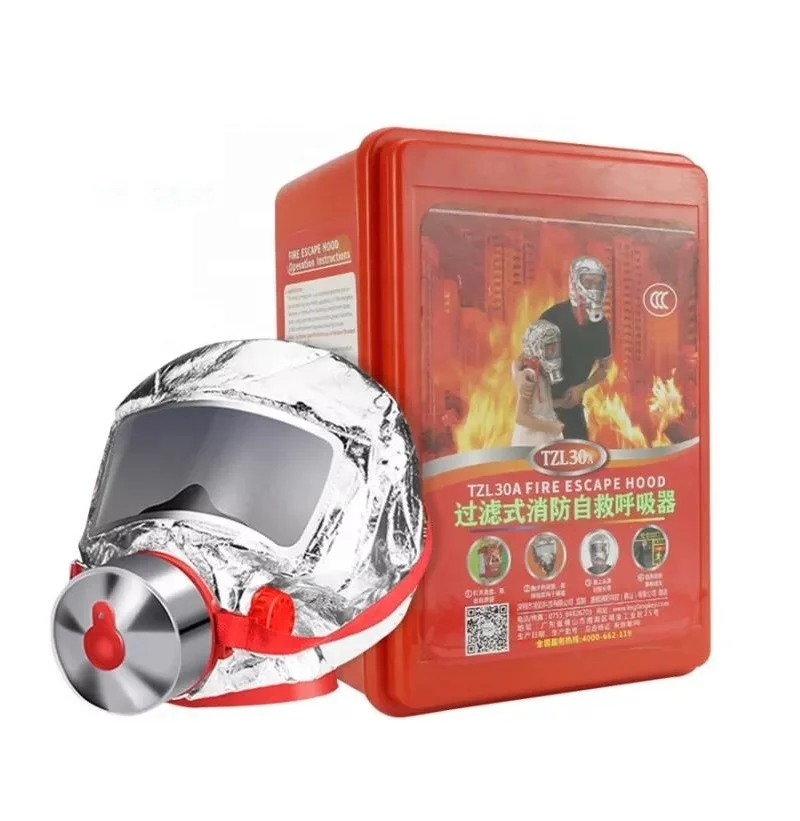 emergency fire smoke mask escape hood for hotels hospitals homes and ...