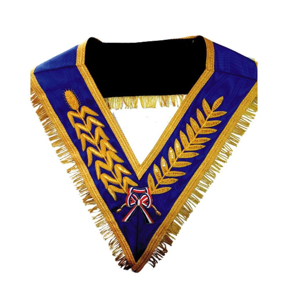 Masonic Regalia Grand Master Grand Rank Collar Handmade Embroidery ...