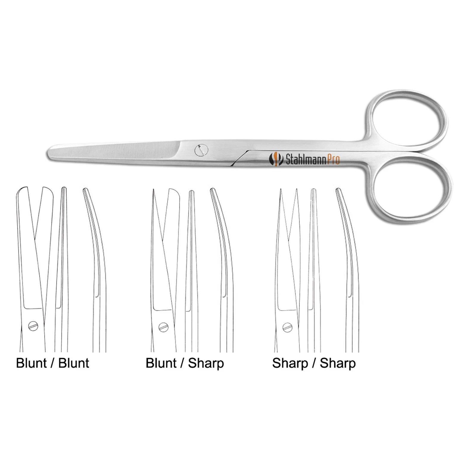 Standard Operating Scissors Sharp/blunt Surgical Dressing Scissor Sharp ...