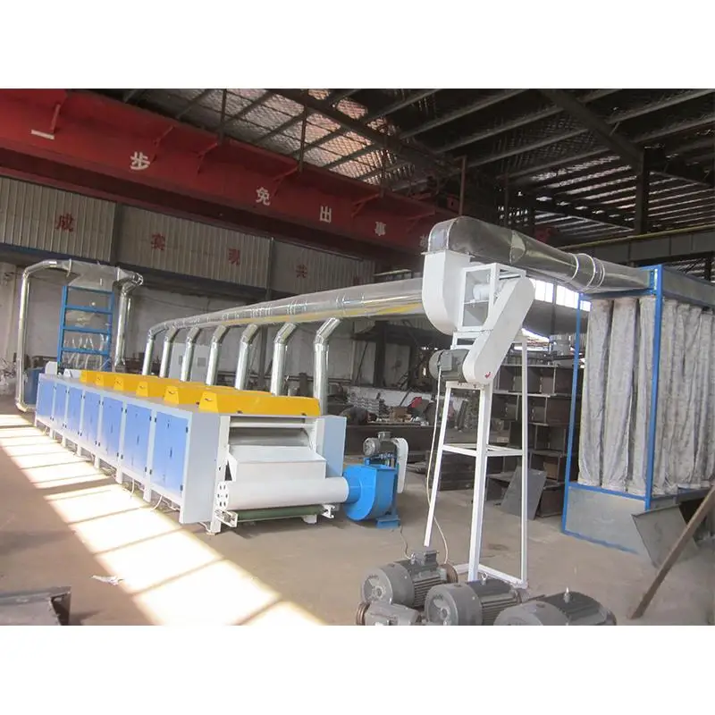 Tear Machine Waste Textile Yarn Opening Machine Old Cloth Cotton ...