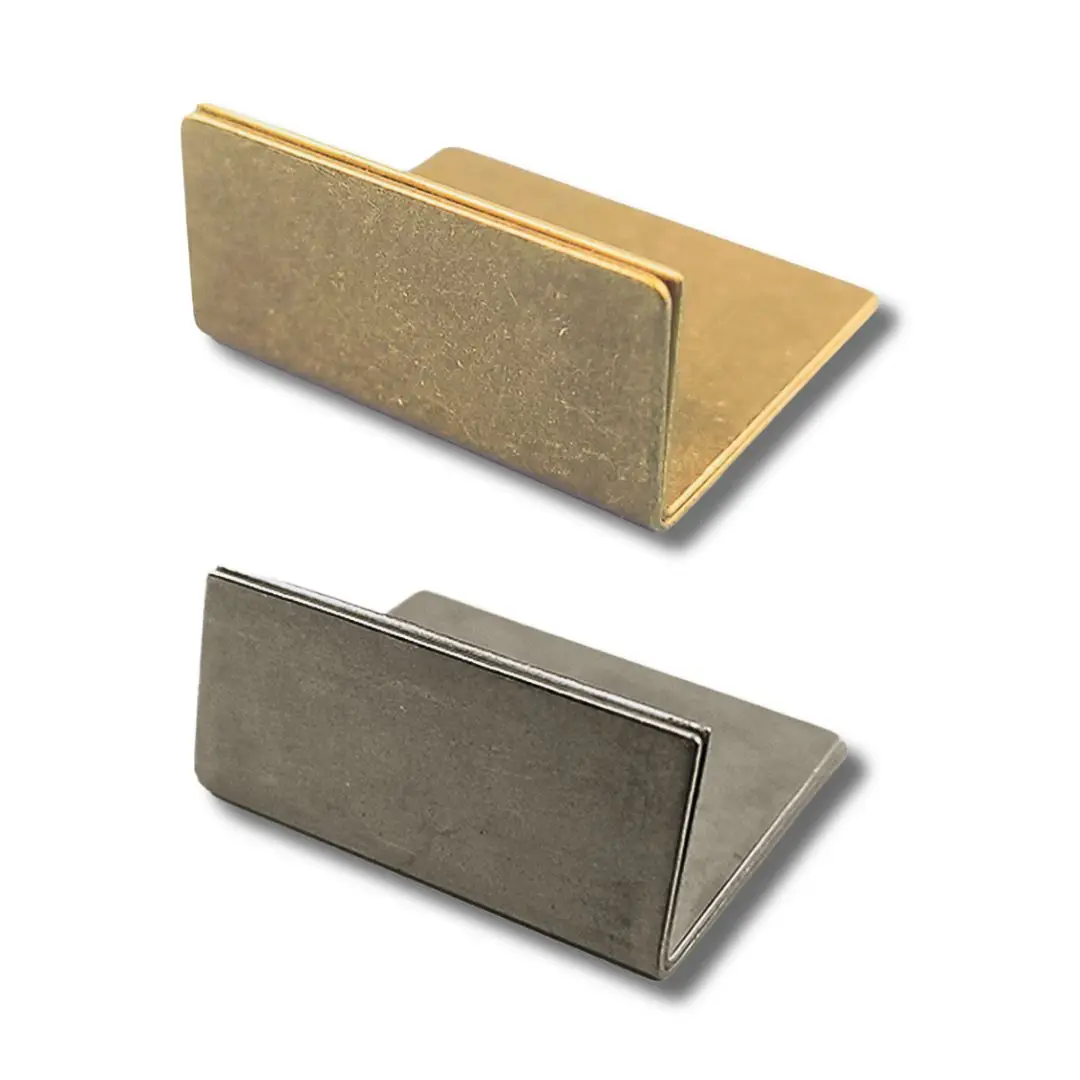 L-shaped Antique Finish Brass Greeting Card Display Stand Holder - Buy ...