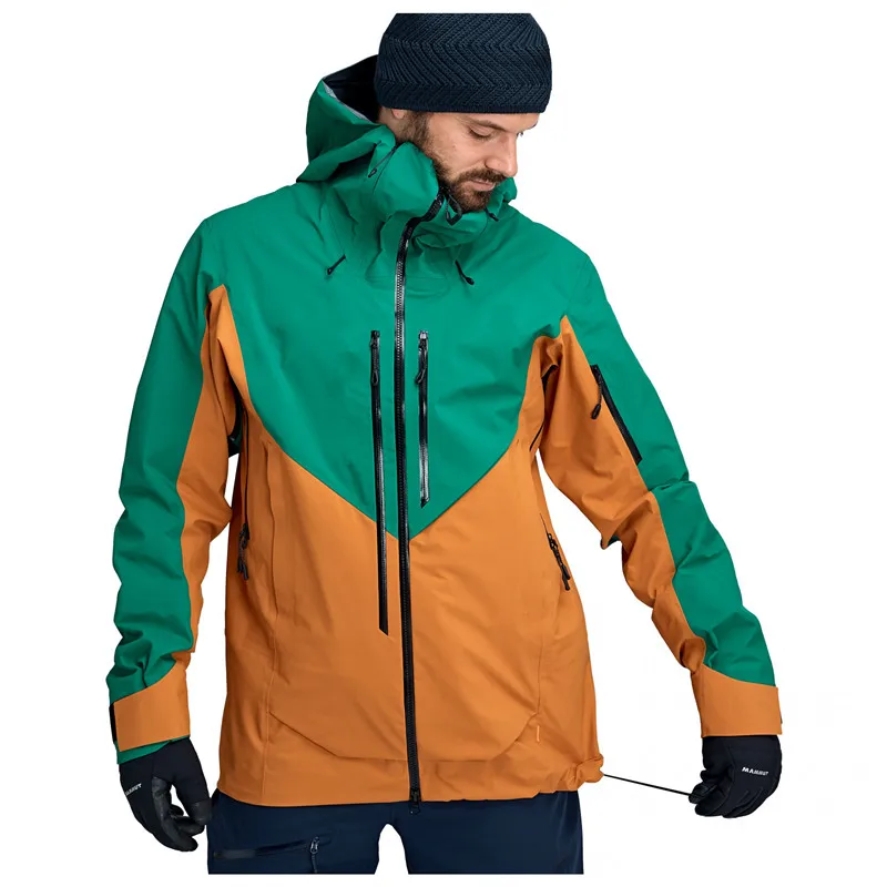 Customized Men Ski Jacket - 20000mm Waterproof & Durable