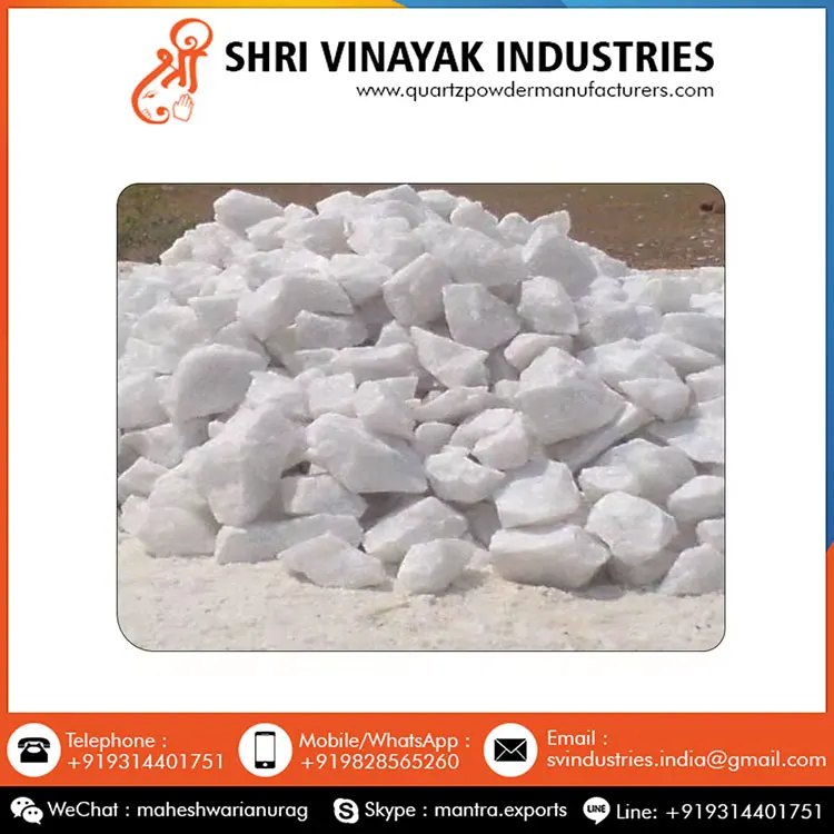 Wholesaler Milky White Quartz Lumps for Sale - Grade A