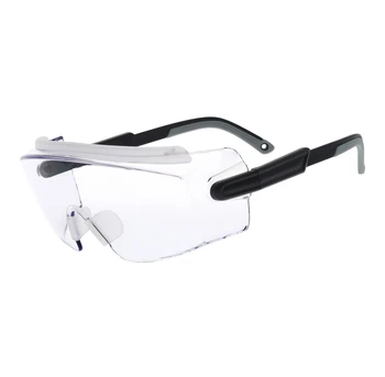 Ansi Z87.1 Certified High Impact Safety Glasses With Adjustable Temples ...