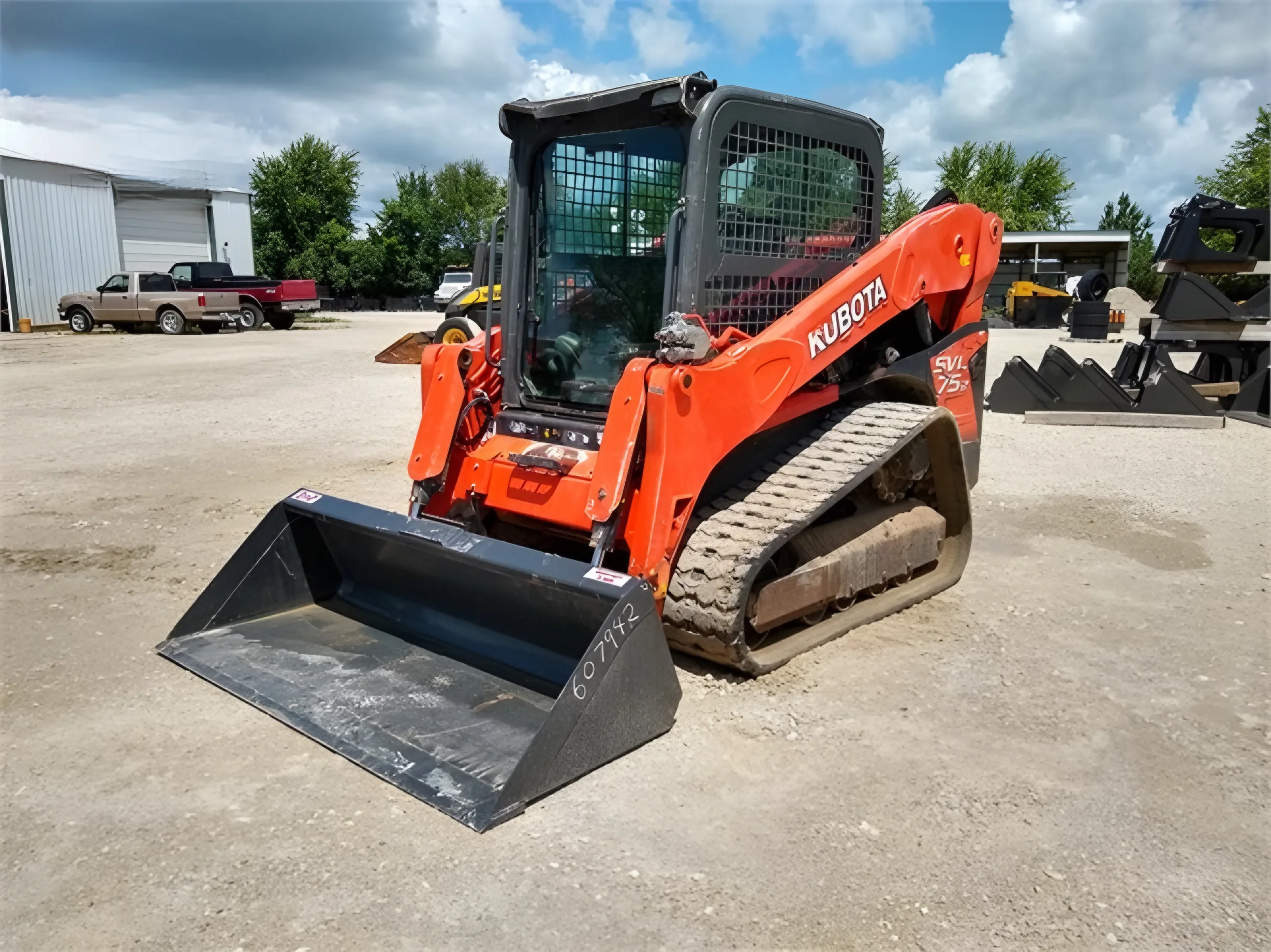 2017 KUBOTA SVL75-2 SKID STEER CE ISO EPA CERTIFICATION HIGH STANDARD ...