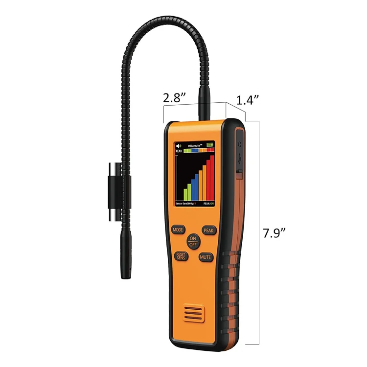 Factory Supply Refrigerant Gas Portable Refrigerant Halogen Gas Sensor ...