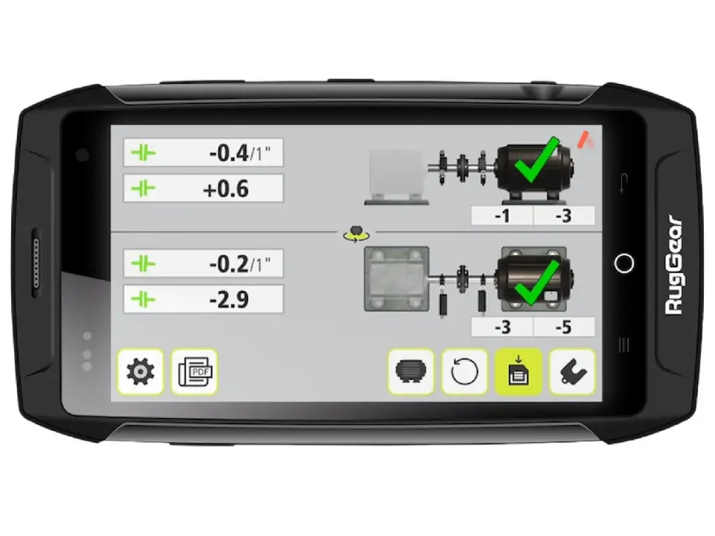 Vib Alin At-100 Wireless Laser Shaft Alignment System With Rugg Edized ...