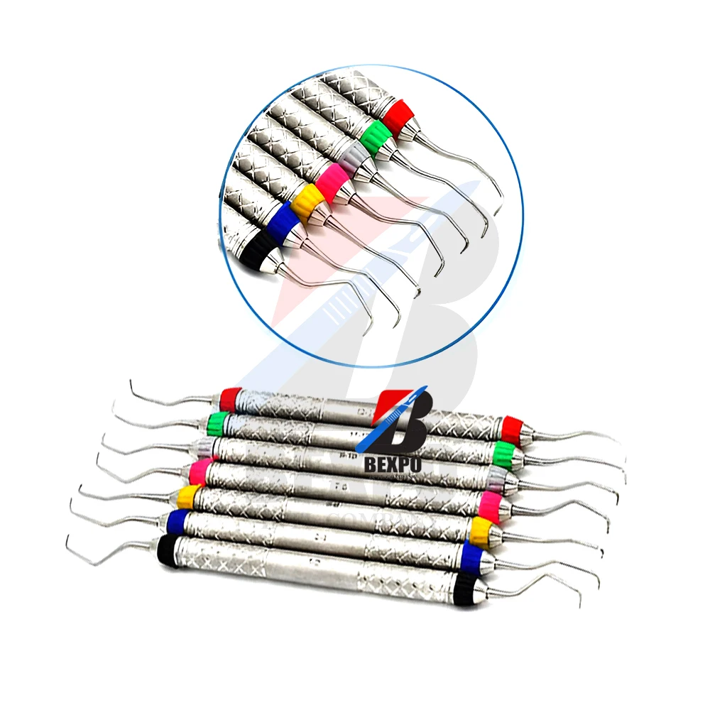 Dental Sickle Scaler Set of 6Pcs High Quality Stainless Steel ...