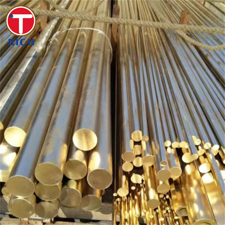 Astm B16 C36000 Cold Drawn Solid Pure Copper Rods Brass Round Bar For ...
