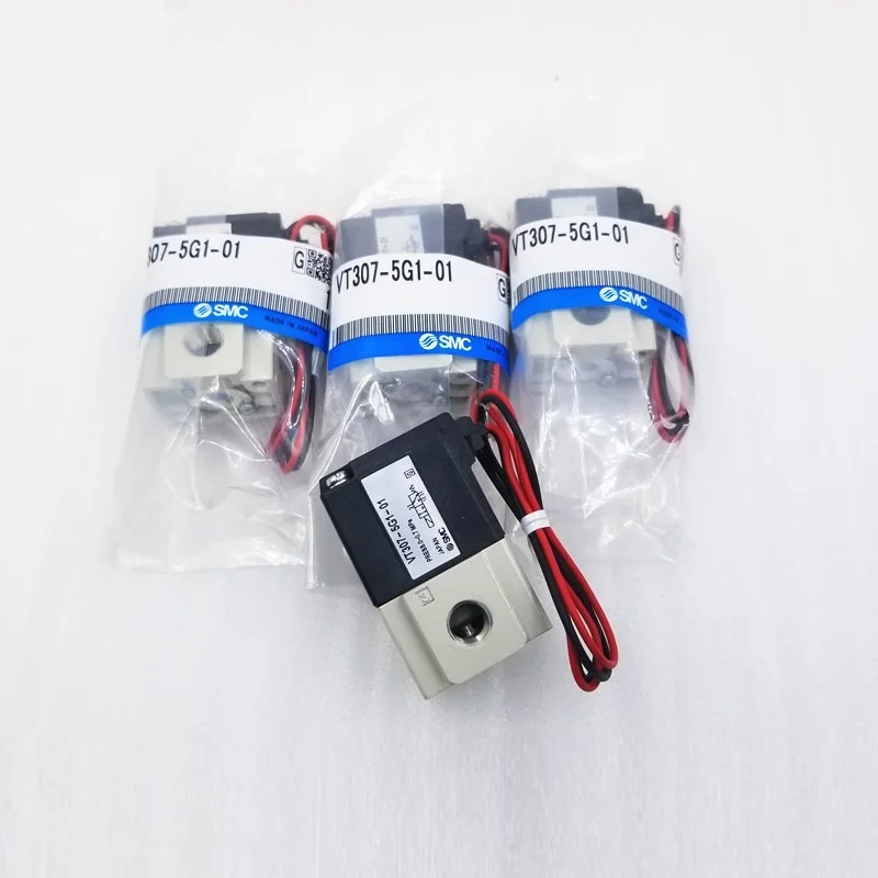 Smc Solenoid Valve Vt307-5dz1-01 Vt307-5g-02-f Vt307v-5g1-01-f Vt317e-5g-02 Vt307-5g1-01 Vt307 ...