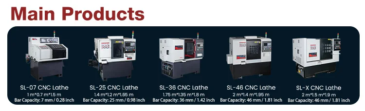 Slant Bed Cnc Lathe Bar Feeder Mini Cnc Lathe Machine Servo Turret Cnc ...