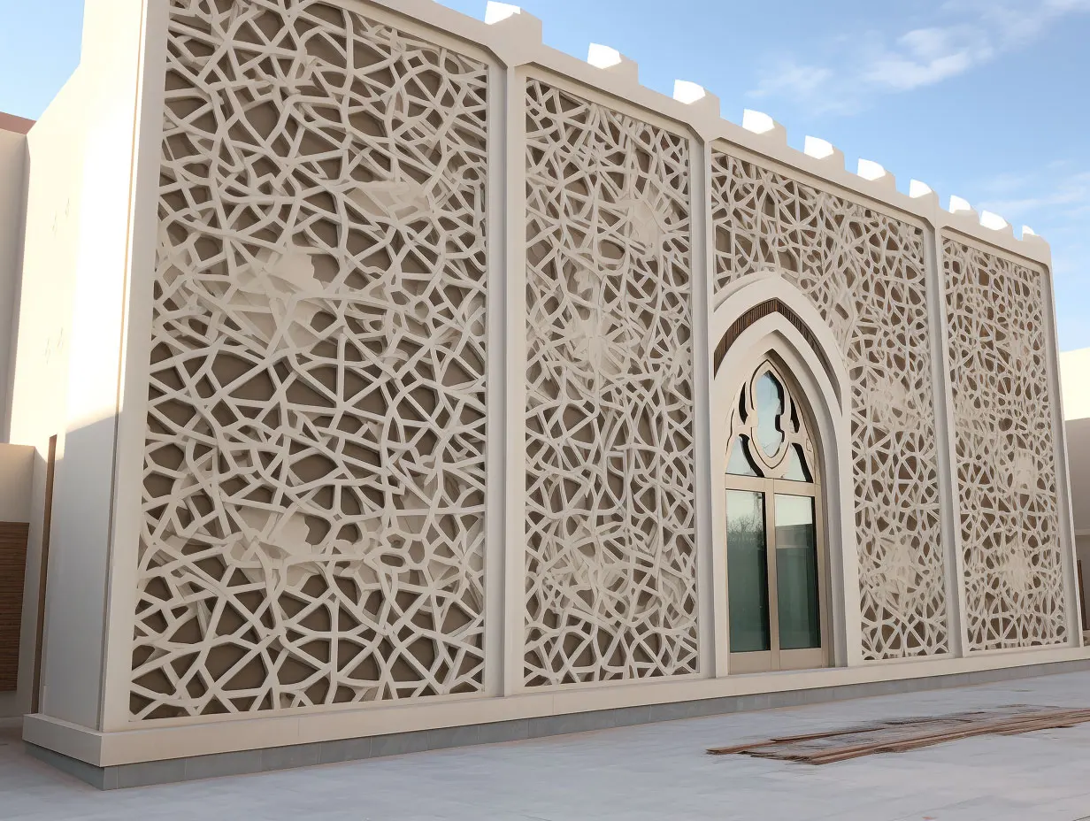 Gfrc Glass Fiber Reinforced Concrete (gfrc) Modern Wall Cladding Panels ...