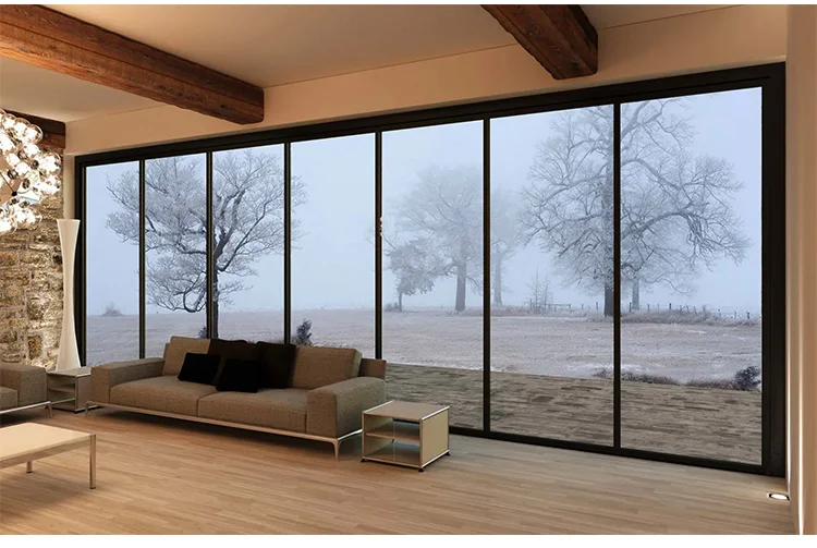 Realgres Double Glazed Low E Glass Soundproof Exterior Patio Aluminum Australia Sliding Door ...