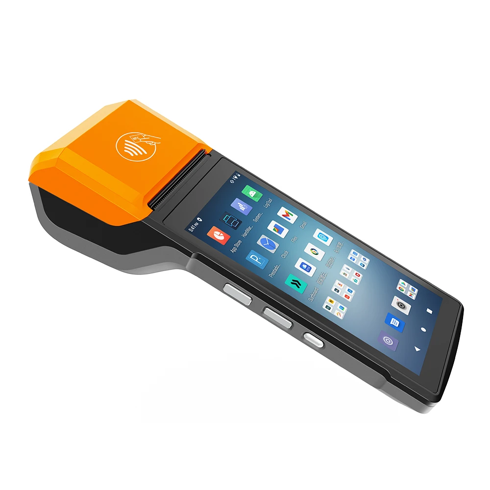 Mobile Pos With Nfc Reader ticket Validator 2G+16G china Handheld Pos Terminal Android 13 ...