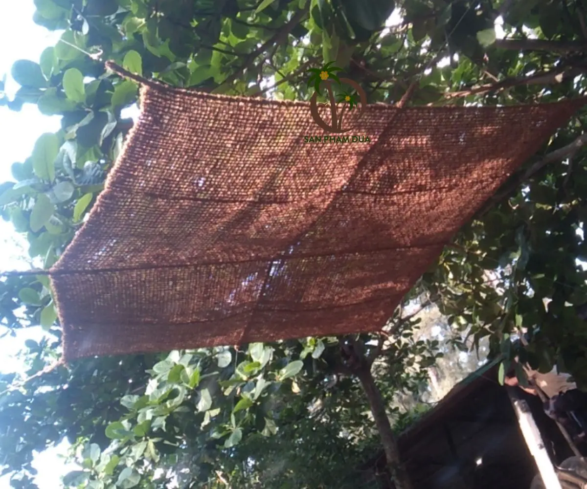 COCO ECO BRAND COCONUT FIBER SUNSHADE SAIL - Durable & Stylish