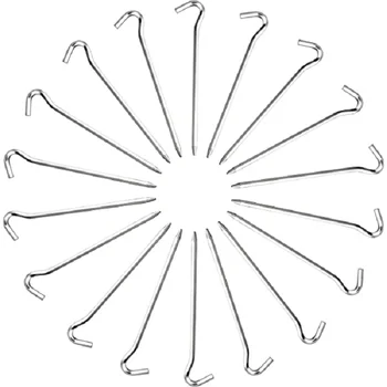 High Quality Metal Ground Peg J Shape Pegs And Clips With Hook Garden ...