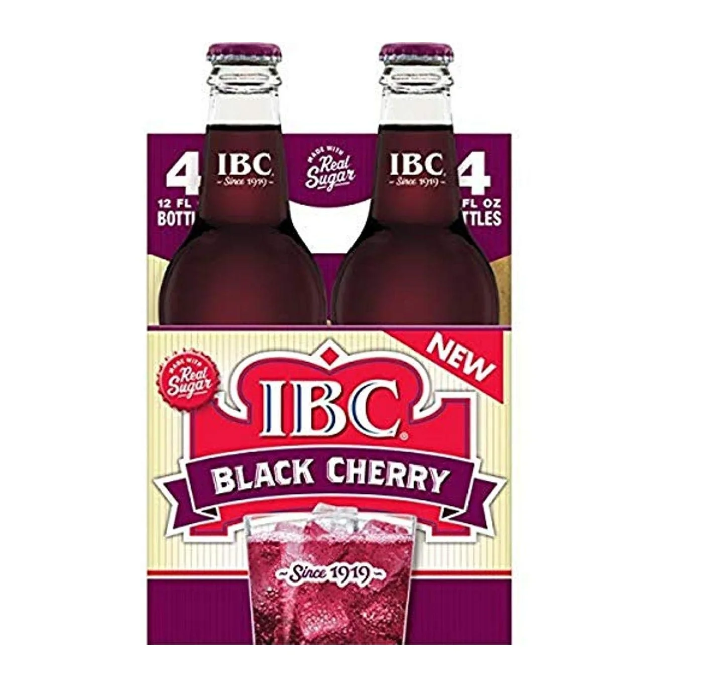 Ibc Cream Soda 12 Oz Bottles - Buy Wholesale Price Ibc Root Beer Made With Sugar Soda 12 Fl Oz ...