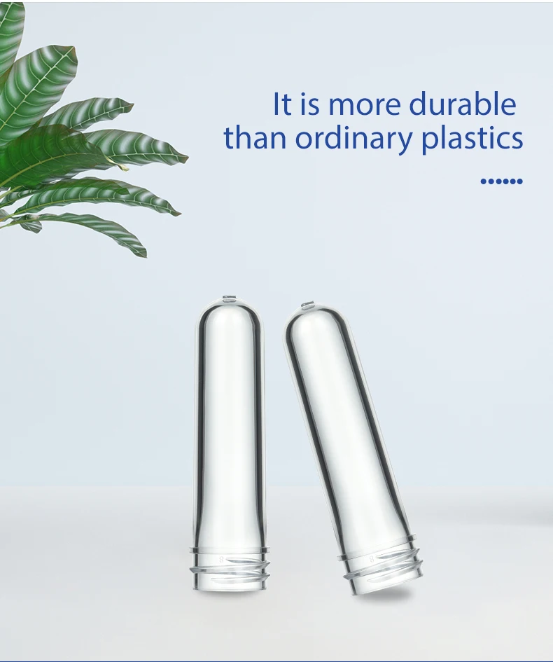 28mm 29g Pet Preform Pcr Bottle Transparent Preform For Cosmetics ...