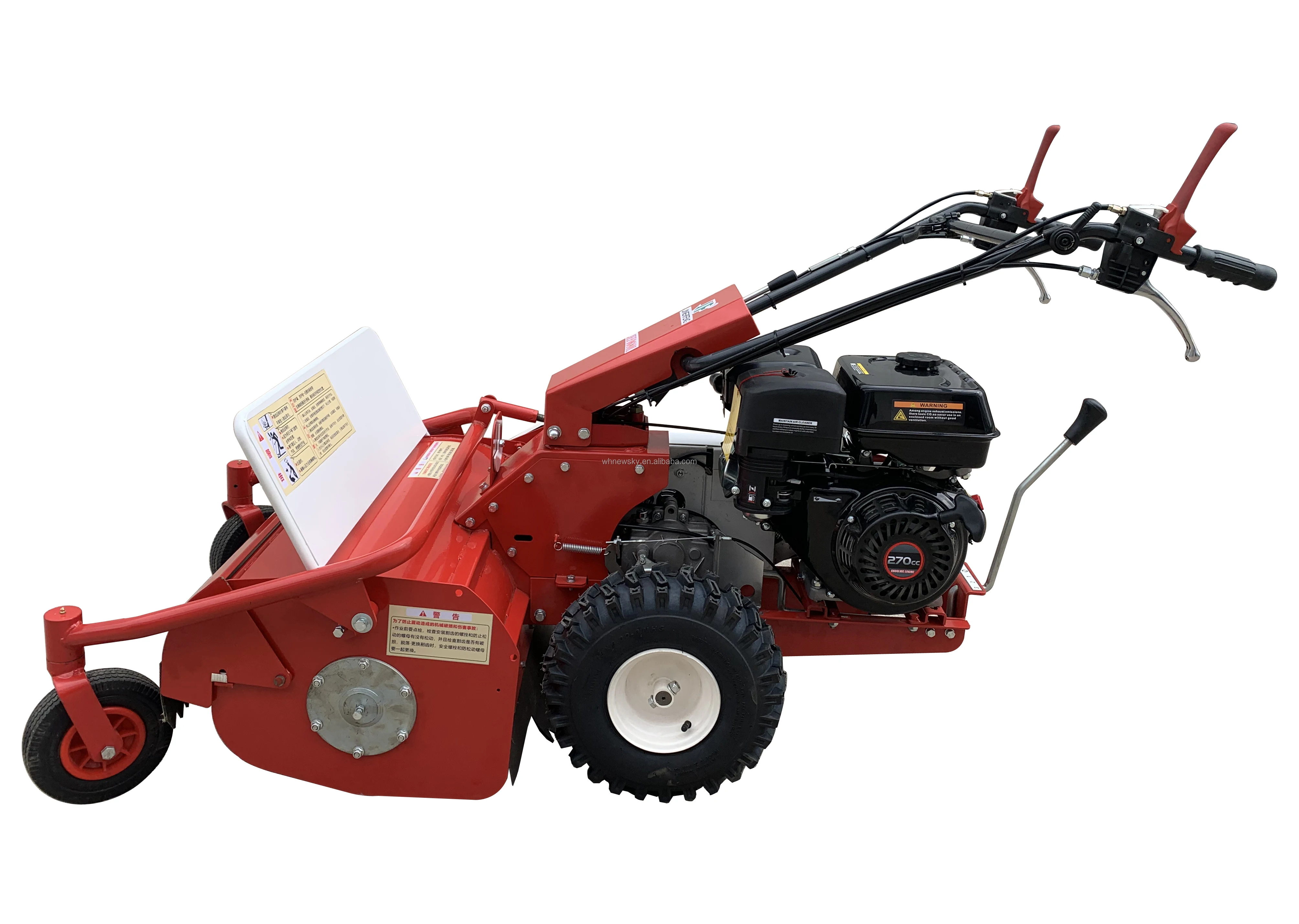 Walking Behind Grass Cutter Mower - High Productivity