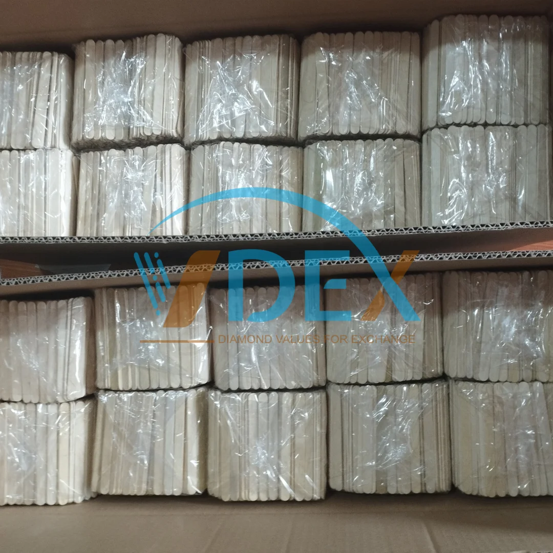 Disposable Wood Ice Cream Stick And Diy Art And Crafts Packing 50 ...