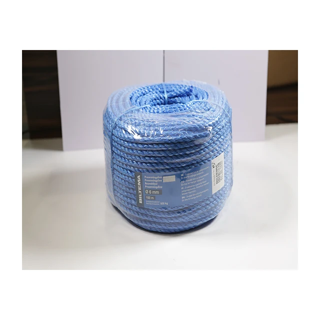 Tarp-taming Triumph's Versatile Tarprope 6mmx100m Blue Secure Coverings ...