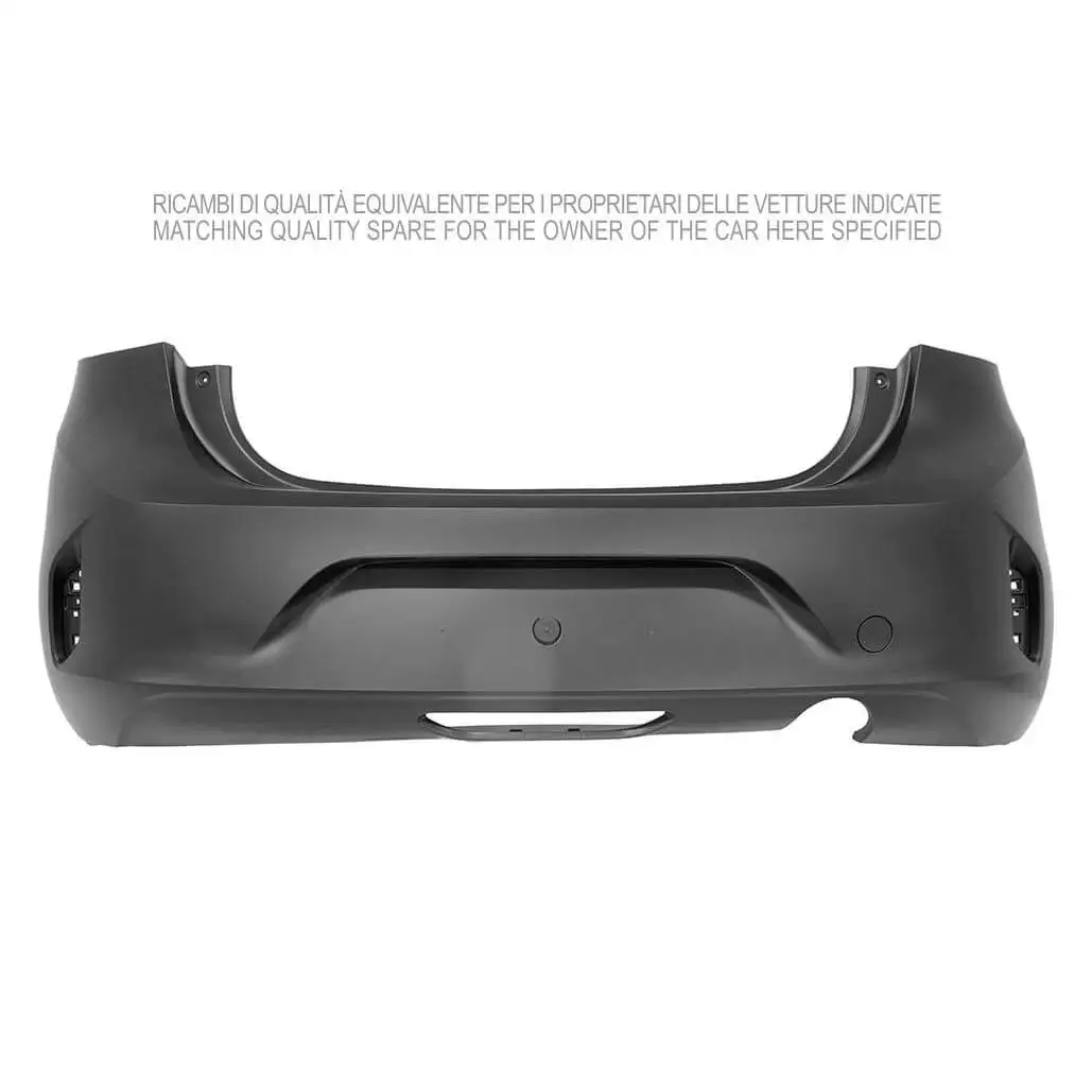 PRIMED REAR BUMPER • WITH TOW BAR HOOK COVER • INSIDE CUTTING MARKS ...