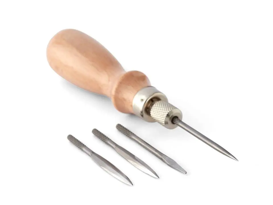 Leather Craft 4-In-1 Awl Set with Changeable Blades| Alibaba.com