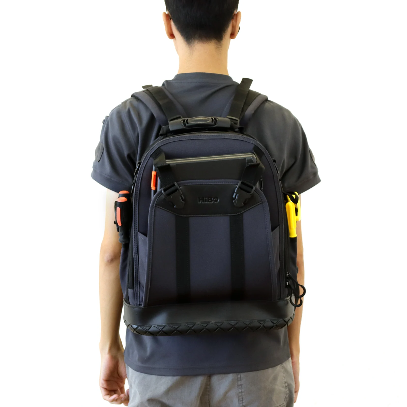 Heavy-Duty Nylon Construction Backpack OEM Supported Tool Bag for Power ...