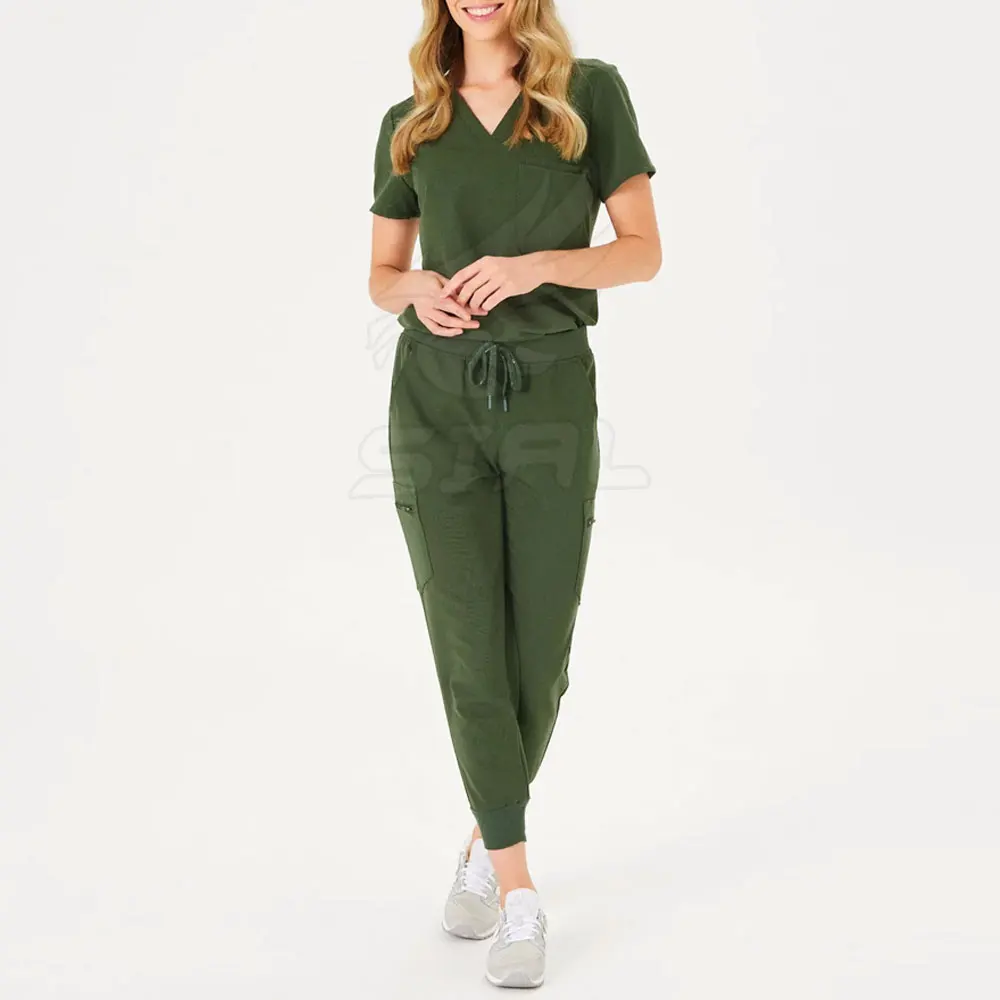 Customized Breathable Hospital Nursing Uniform Professional ...