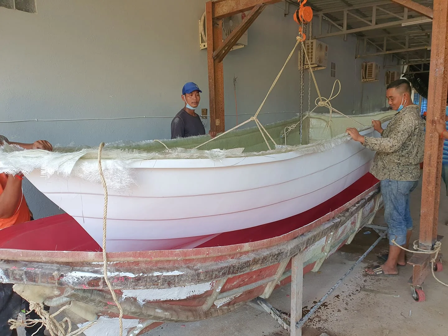 E Glass Fiber Emulsion Ewr 800g Fiberglass Woven Roving Fabric - Buy ...