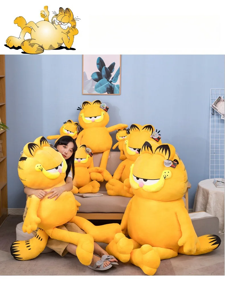 Disneyd 25cm Garfield For Anime Carnival Plush Pillow Stuffed Animal ...