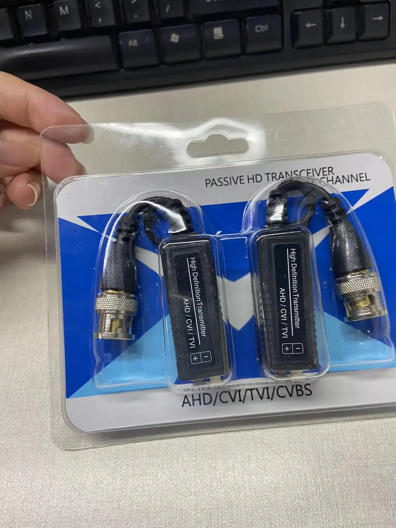 Netlink Passive Hd Video Balun With Power Audio E For Cctv Ip Camera ...