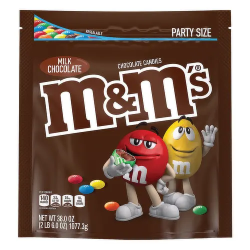 M&ms Choco Candies Milk Chocolate Beans 30.6g Chocolat M M For Kids ...