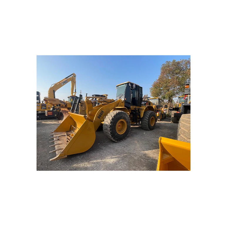 Caterpillar 966h 23 Ton Telescopic Compact Wheel Pay Frontend Loader ...