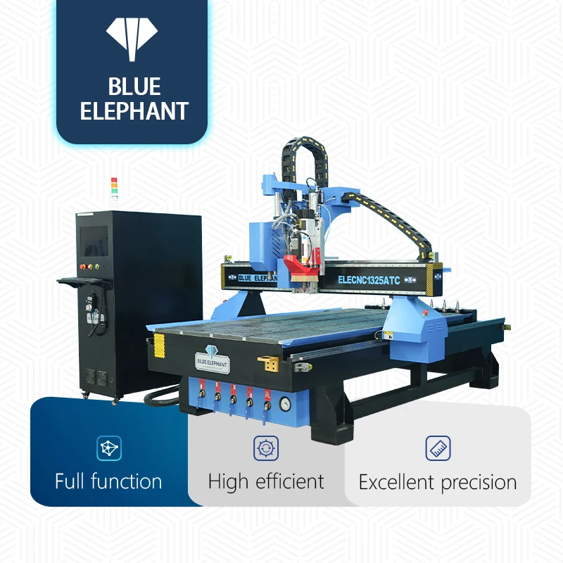 Auto Tool Change 4 Axis Wood Router Atc 1325 Cnc Router Machine Price 4 ...