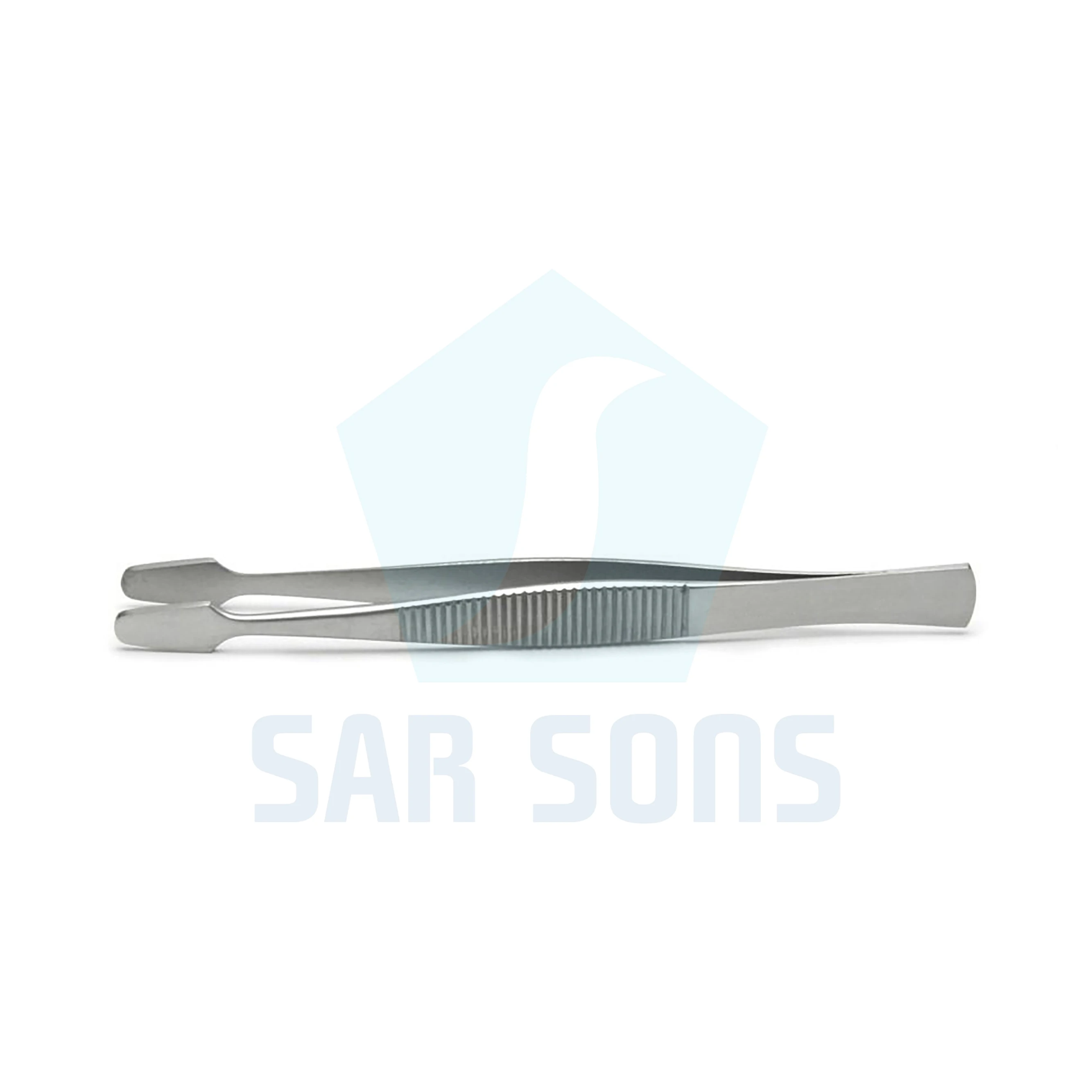 Flat-tip Filter Forceps 110 Mm Flat Paddle-shaped Jaw Surgical ...