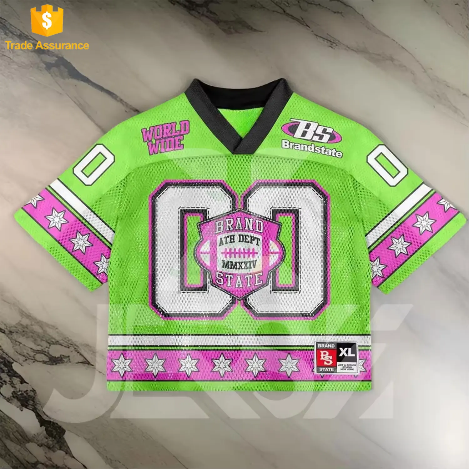 Men's Boxy T-Shirt Customized Athletic Polyester Mesh Jersey with ...