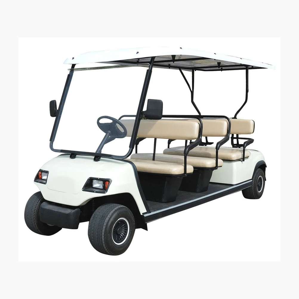 2 Seater Electric Golf Car For Tourist Golf Cart Hotel Reception Modern ...