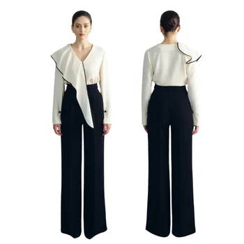 Sustainable Fashion Timeless Sarah Ruffled Blouse Quality Triacetate ...